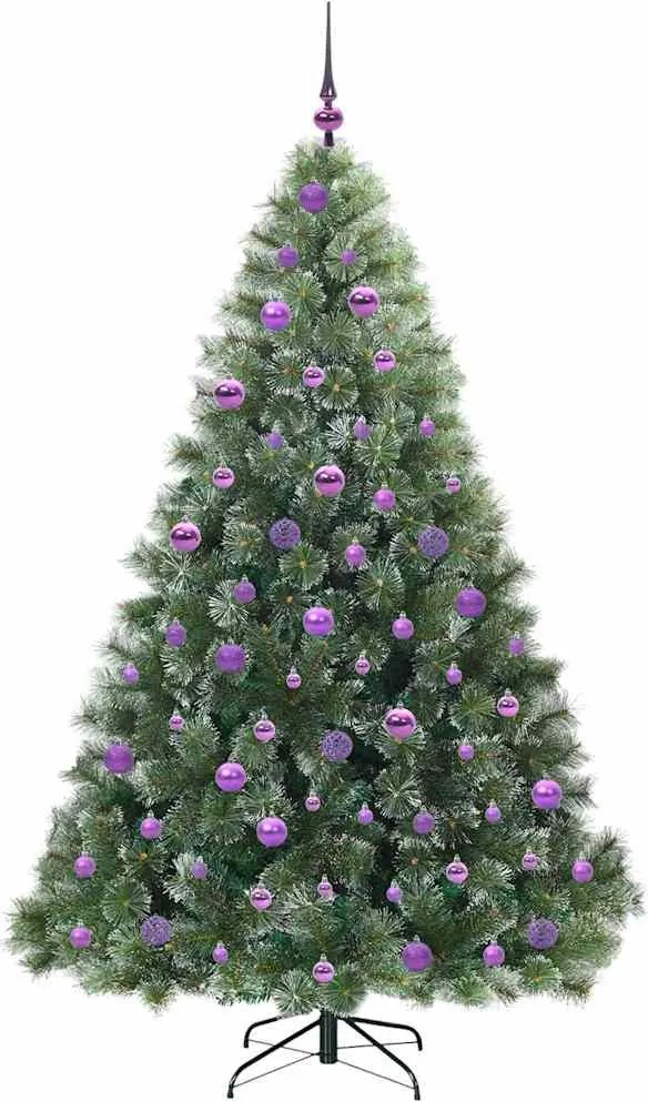 Umělý vánoční stromeček s stojanem Zelená 180 cm PE a PVC 3397854