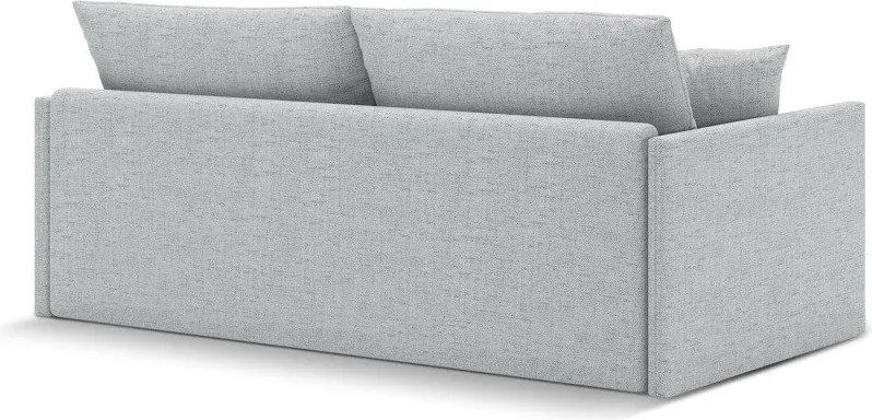 Světle šedá žinylková rozkládací pohovka 209 cm Shannon – Cosmopolitan Design