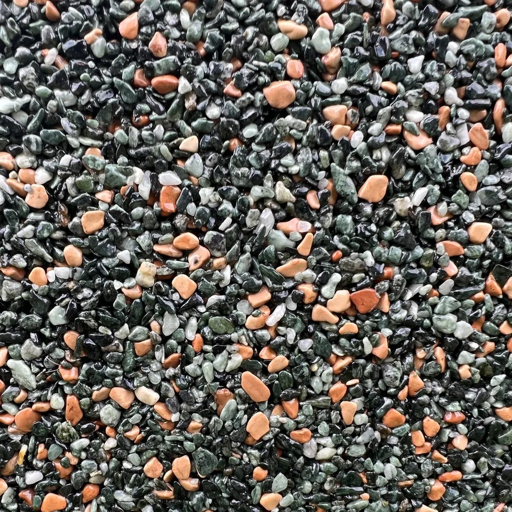 Báča Beton Kamenný koberec na stěnu Sopoto Frakce: Střední (1 – 4 mm), vydatnost setu 3,5 m², Doporučené použití v: interiéru - akrylátové pojivo