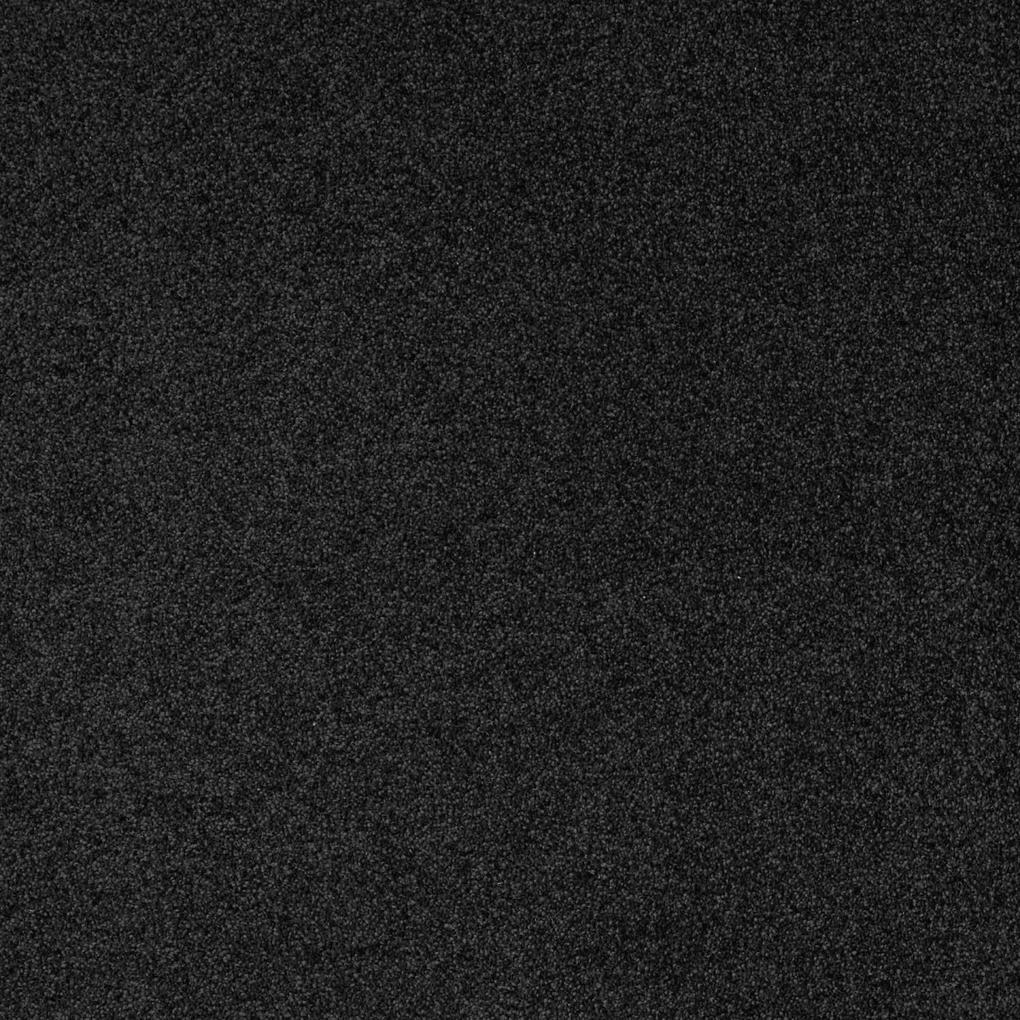 Metrážový koberec Destiny 79 - černý - 4m
