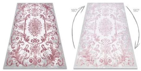 koberec AKRYL USKUP 352 Ornament růžový velikost 200x300 cm | krásné koberce cz