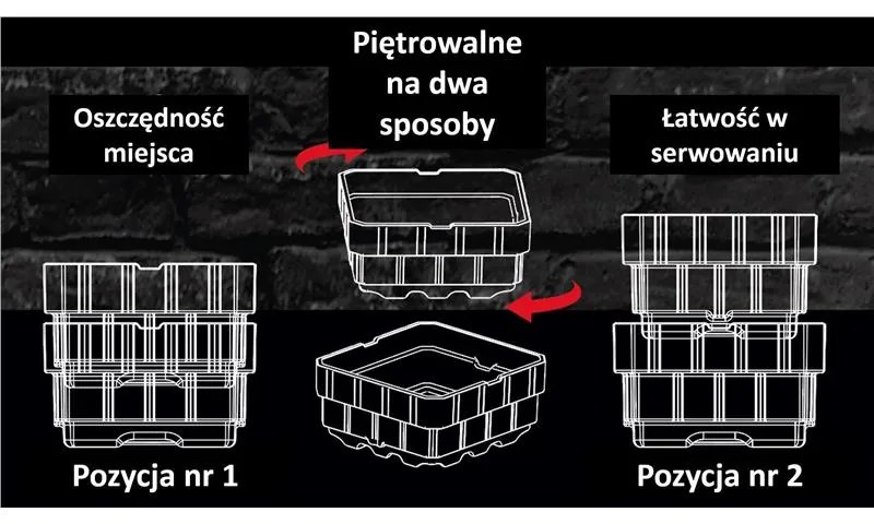 RCR STACK MÍSA MISECZKA 75MM SADA 6KS