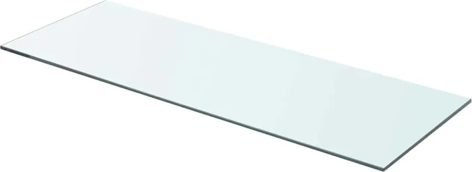 Policové desky 2 ks sklo čiré 70 x 25 cm 3051570
