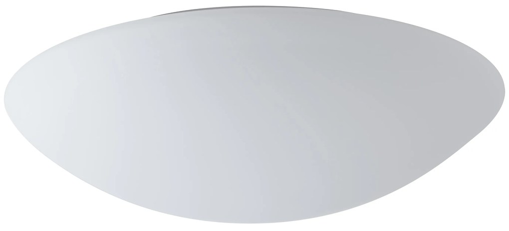 Osmont Aura V5, polovestavné svítidlo z bílého skla, 3x60W E27, prům. 49cm, IP44