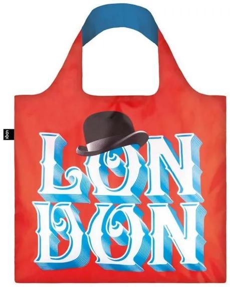 Skládací nákupní taška LOQI ALEX TROCHUT London