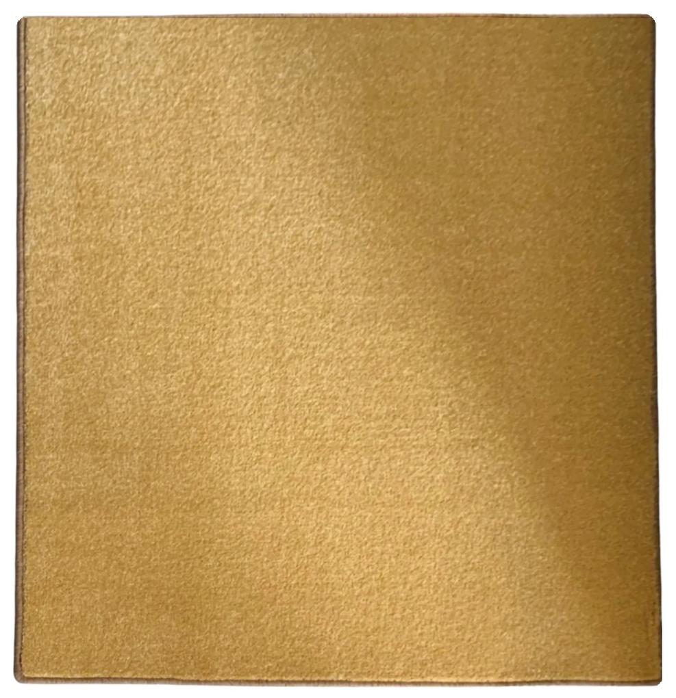 Vopi koberce Kusový koberec Eton Exklusive žlutý čtverec - 300x300 cm