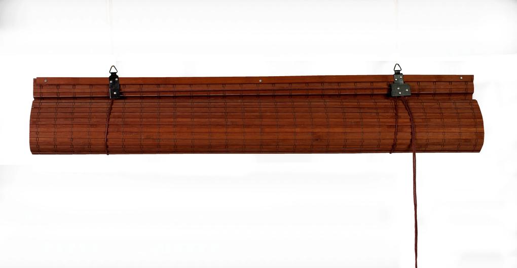 Bambusová roleta 50x150cm chocolatte
