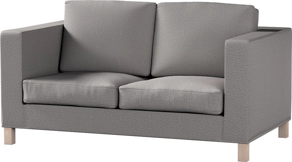 Potah na pohovku IKEA Karlanda 2-místná, krátký barva šedá látka pletený vzor