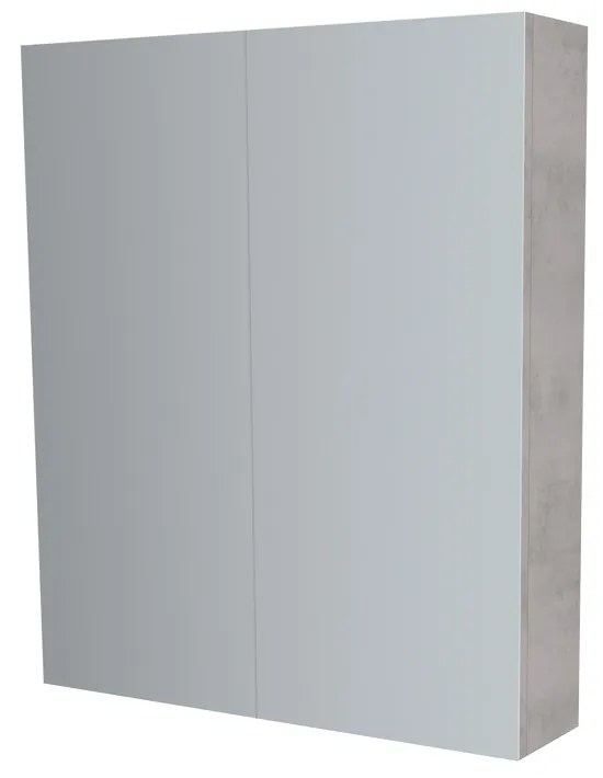 Mereo Mereo, Koupelnová skříňka zrcadlová 80 cm, galerka, 2 x dvířka, Multidecor, CN798G82ACST
