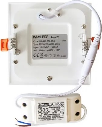 LED podhledové svítidlo McLED TORO S9 TS120-9W4000K-W-EN neutrální bílá ML-412.002.33.0