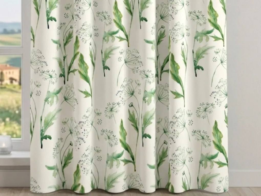 Polozatemňující závěs BOLŠEVNÍK Zvolte rozměr: 150 x 280 cm (šířka x výška)