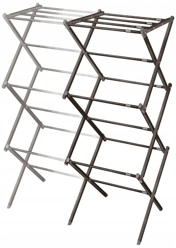 Erga Model 102 Black, patrový sušák prádla 44x39x105 cm, černá, ERG-SEP-10SUSSTORO102