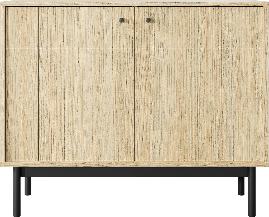PCo Komoda JAPAN K104, 104 cm Dub Linea