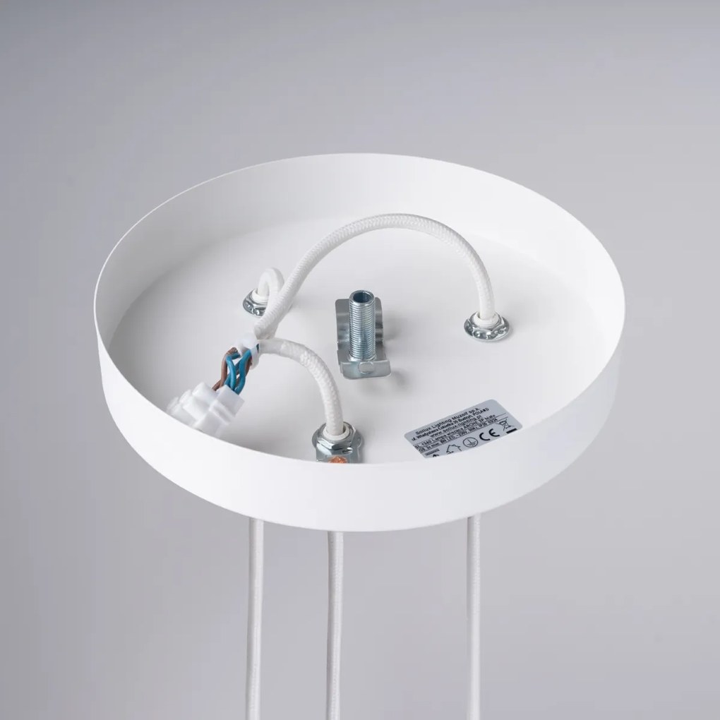 Sollux Lighting Závěsné svítidlo ARCHE 3P bílé
