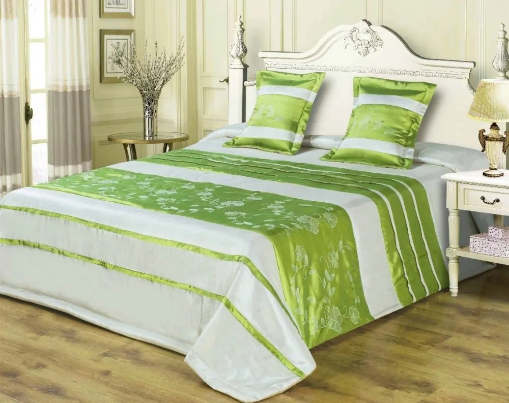 Přehoz na postel Sirina-green