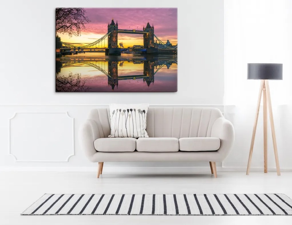 Obraz Tower Bridge Londýn Velikost (šířka x výška): 120x80 cm