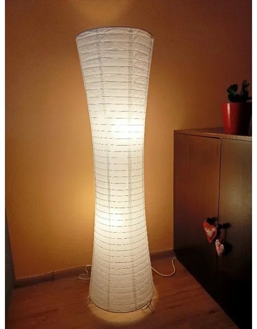 Brilliant 92961/05 Stojací papírová lampa BECCA