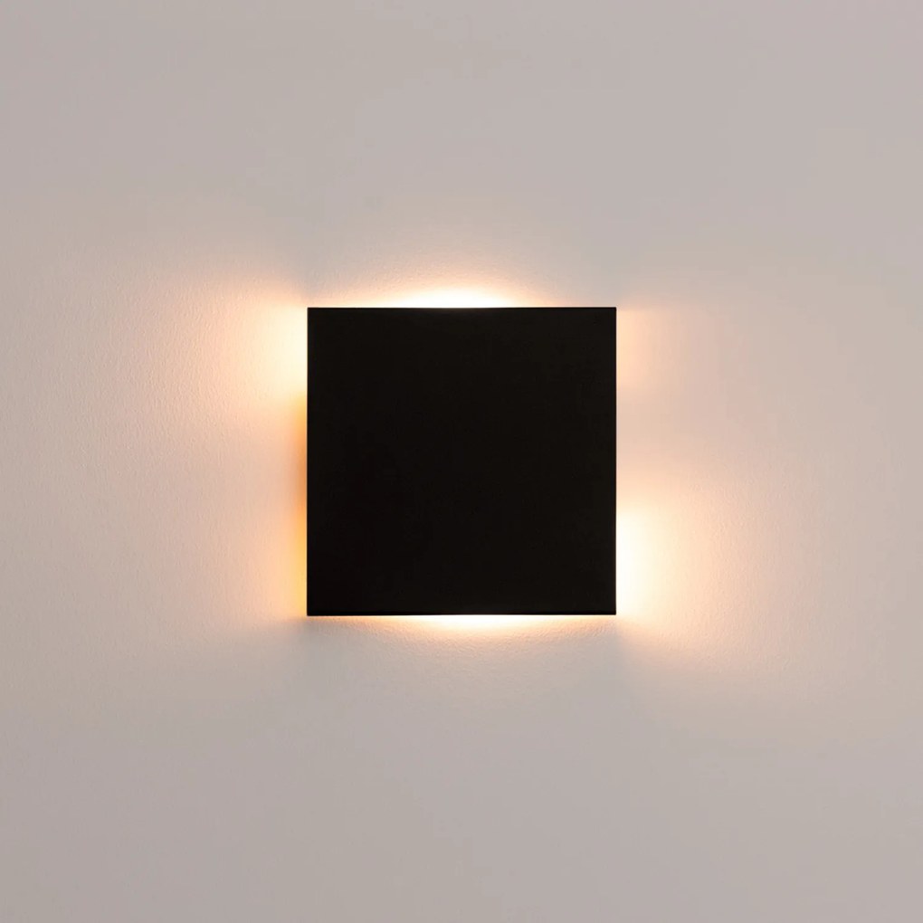 Sollux Lighting Nástěnné svítidlo VANTA černé