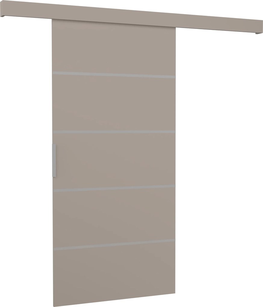 ADRK Furniture Posuvné dveře na stěnu BIELLA 106 ADRK-SD-BIE-K-106