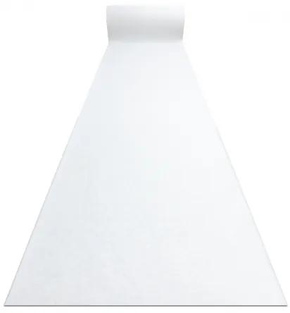 Běhoun RUMBA 1950 pogumovaný jednobarevný bílý Rozměr: 100 cm