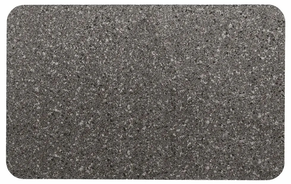Antracitová koupelnová předložka 50x80 cm Granite – douceur d'intérieur
