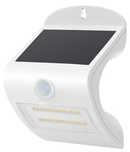SOLIGHT WO907, LED solární světélko se senzorem, 3W, 350lm, Li-on