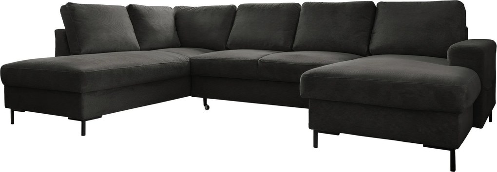 XXXLutz SEDACÍ SOUPRAVA, textil, šedá MID.YOU - Sedací soupravy - 001454002615