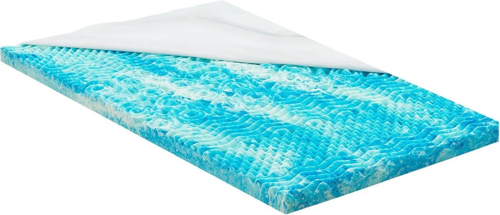 Juskys Sedmizónový topper z paměťové pěny, výška 7 cm Velikost: 160 × 200 cm