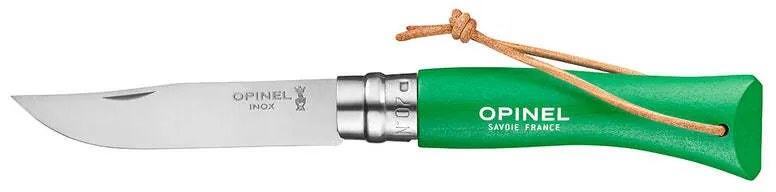 Opinel Colorama N°07 zavírací nůž 8 cm, zelená, 002210