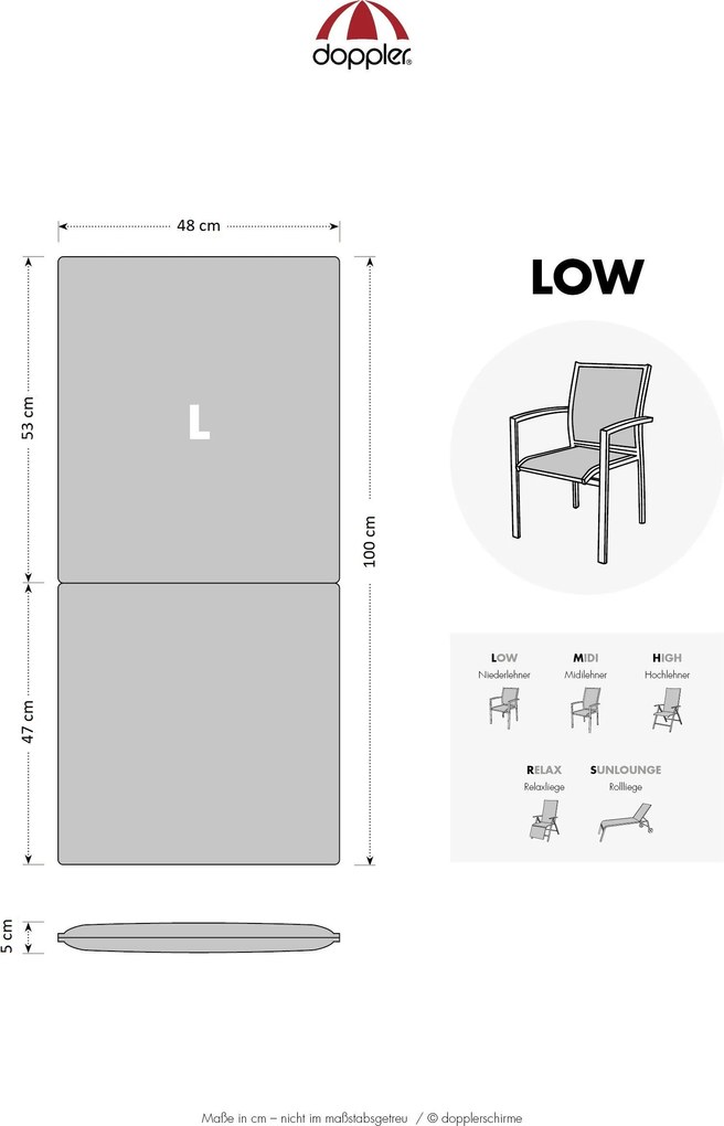 Doppler HIT UNI 7836 - nízký polstr