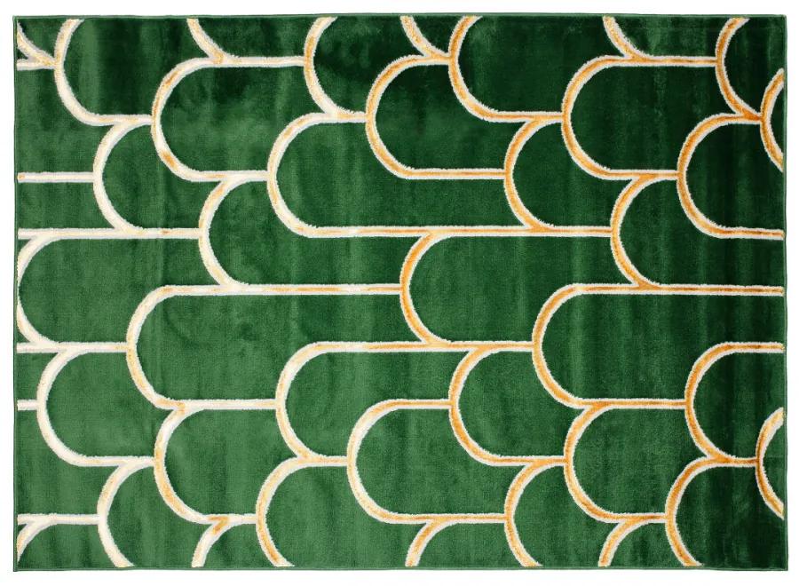 Kusový koberec Tima zelený 80x150cm