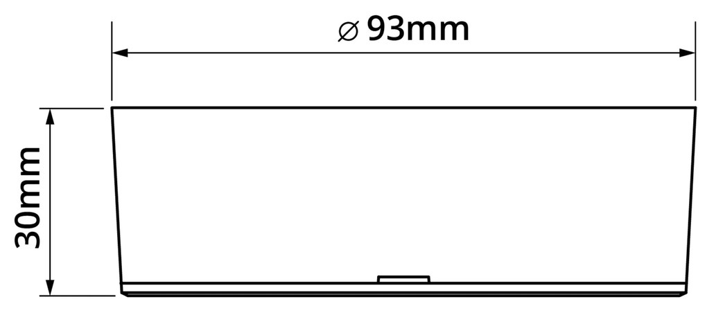 T-LED LED svítidlo ISDA 7W bílé Teplá bílá