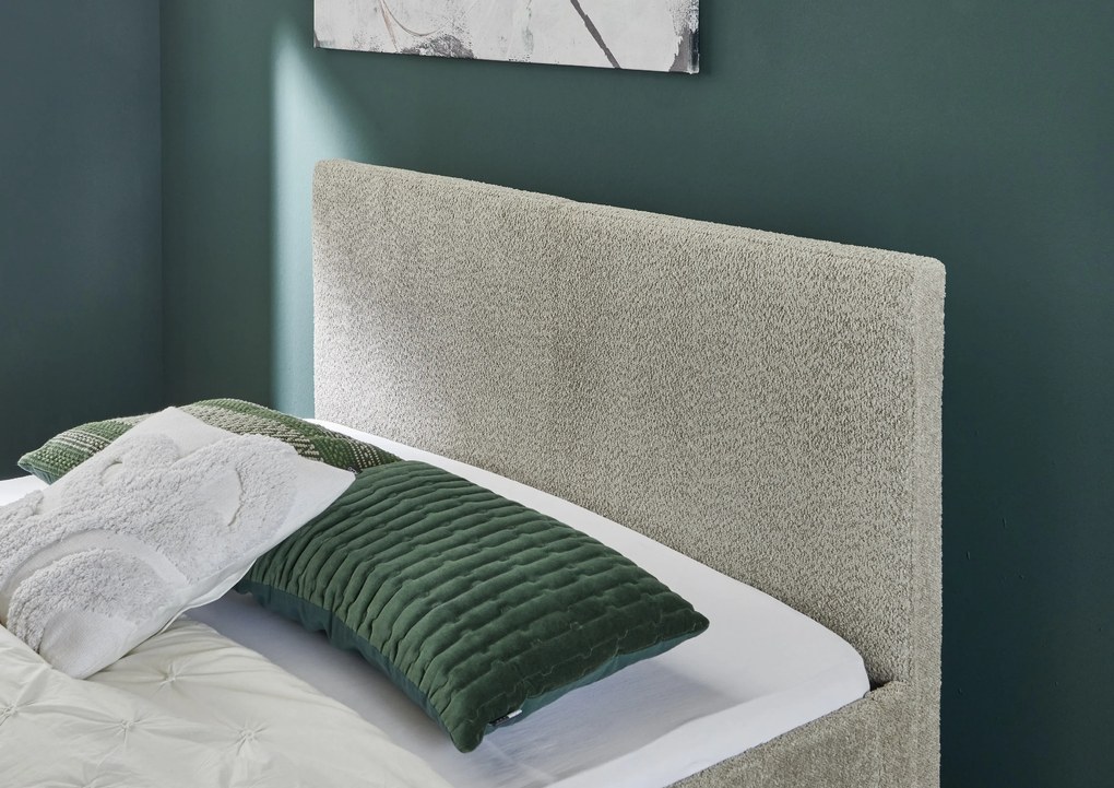 MEISE MÖBEL Čalouněná postel KRETA 140x200cm taupe 2162-10-3000