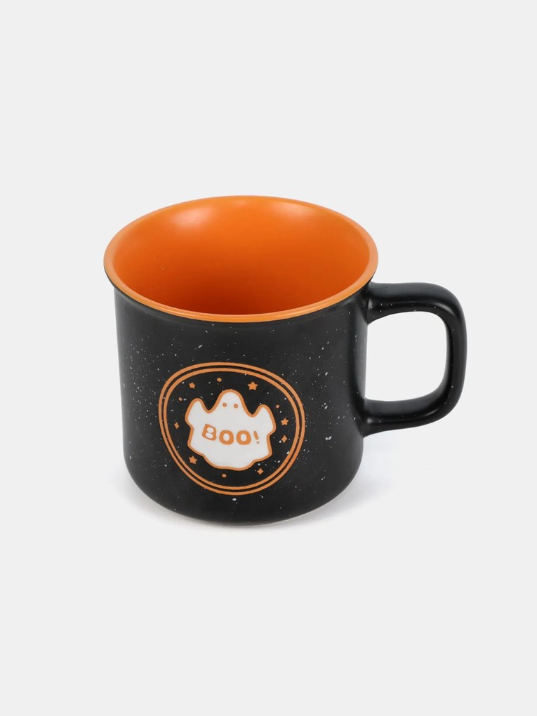 Sinsay - Keramický hrnek s uchem na Halloween - černá