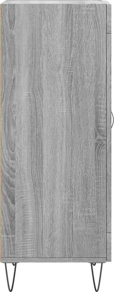 vidaXL Příborník 34,5 x 34 x 90 cm kompozitní dřevo [830442] Barva: Bílá