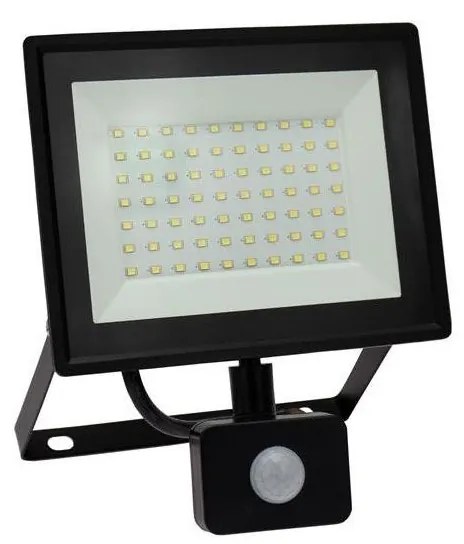 Wojnarowscy LED Venkovní reflektor se senzorem NOCTIS LUX 3 LED/50W/230V 4000K IP44 černá WJ0439