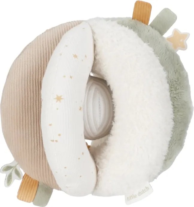Little Dutch Míček textilní Newborn Naturals