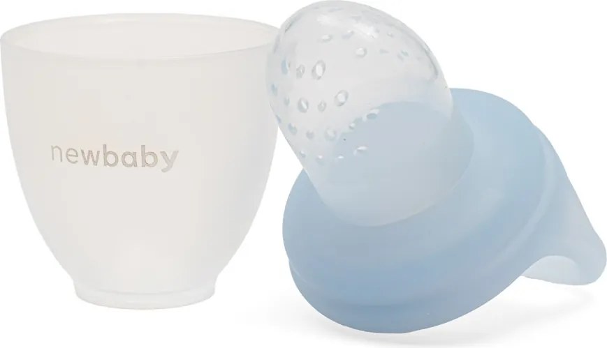 Dudlík na ovoce a zeleninu New Baby modrý