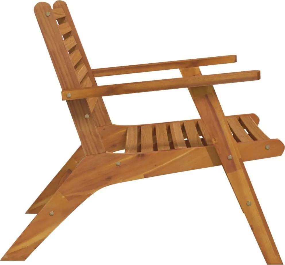 vidaXL Zahradní židle 2 ks masivní akáciové dřevo [316252]