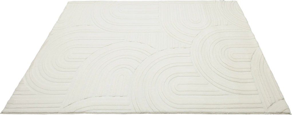 Obsession, Kusový koberec Interstellar 501 White, 160x230, bílá, ložnice