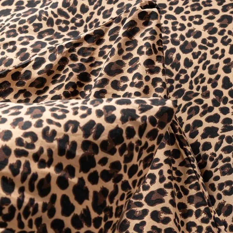 Bavlněné ložní povlečení LEOPARDÍ ELEGANCE