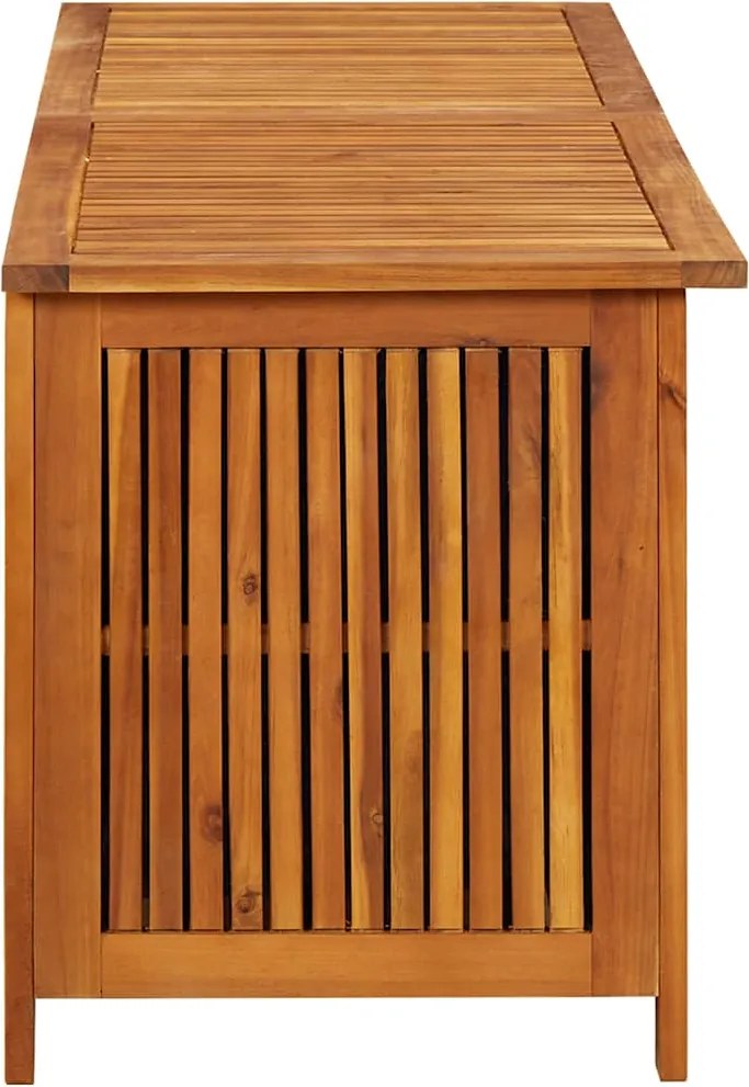 Zahradní úložný box 150 x 50 x 58 cm masivní akáciové dřevo 316491