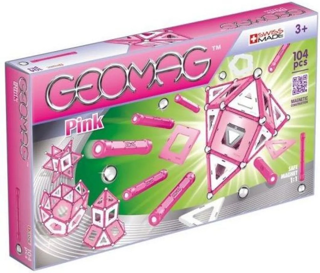 Geomag Pink 104 dílků