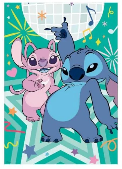STITCH 200 diamantové puzzle FSC