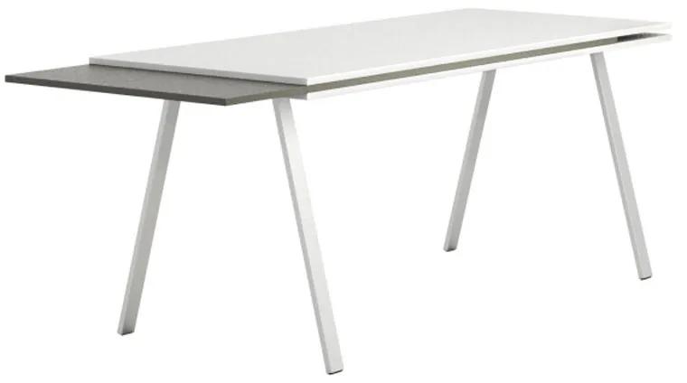 PLAN Pracovní stůl BOARDS white, 1700x750 mm