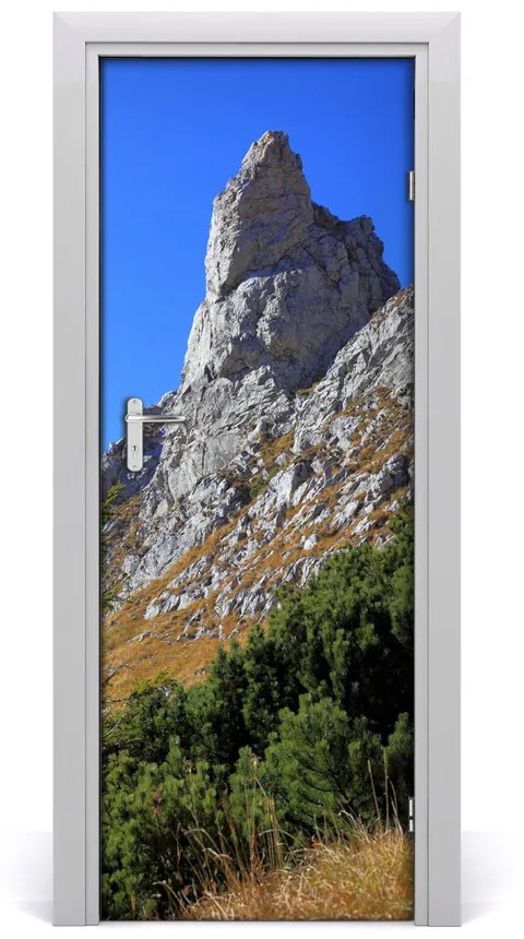 Fototapeta na dveře malý Giewont Tatry 95x205 cm