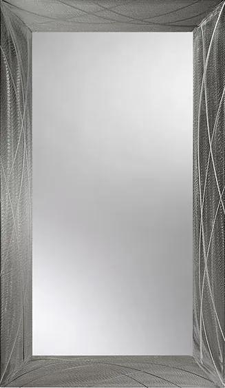 AMIRRO Zrcadlo na zeď dveře chodbu v kovovém rámu HARLEY v kovového "kartáčovaném" rámu 120 x 70 cm 426-003N