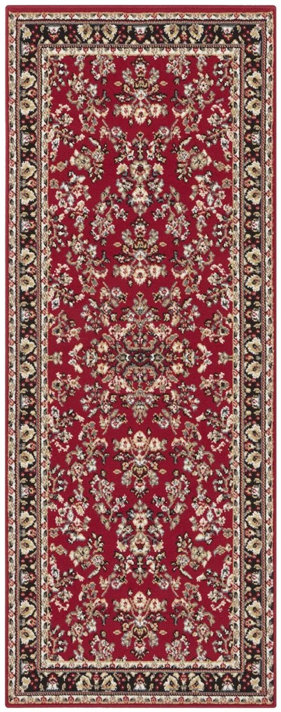 MK Original: Produkty s rodokmenem, Kusový koberec Mujkoberec Original Oriental 104352, 80x250, červená, chodba / předsíň