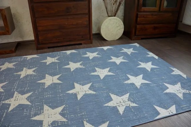 Koberec Floorlux sizal flat 48648/591 hvězdy