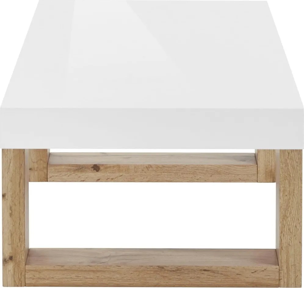Bílý konferenční stolek 60x120 cm Solid – Støraa